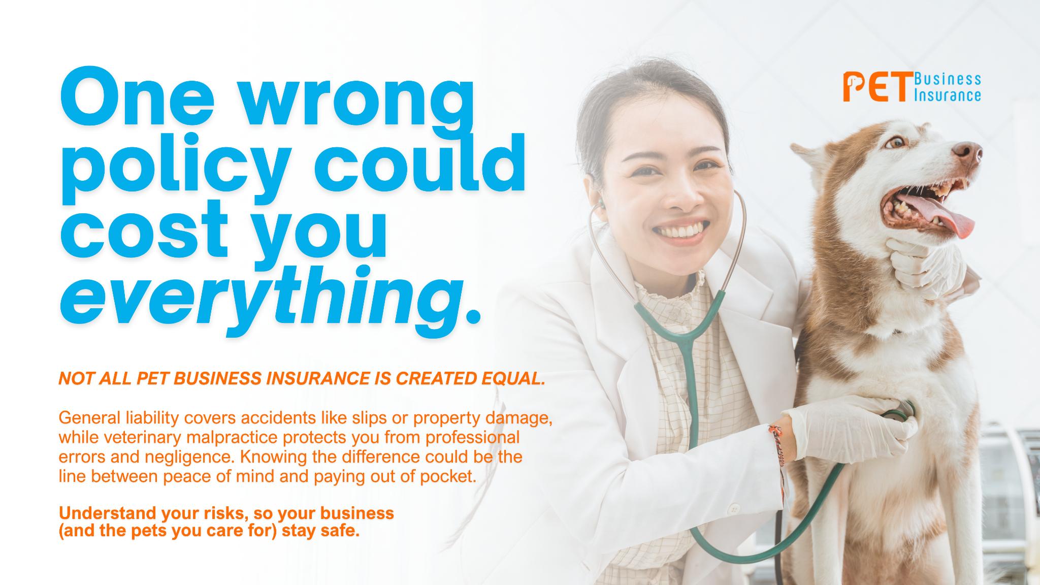 Vet Malpractice vs. General Liability Insurance: What’s the Difference ...